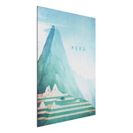 Bilderwelten Alu-Dibond Outdoor Bild Reiseposter - Peru