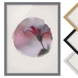 Bilderwelten Bild mit Rahmen - Hochformat Wasserfarben - Invisible Touch