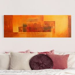 Bilderwelten Leinwandbild - Panorama Indischer Sommer