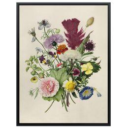 Bilderwelten Leinwandbild Blumenstrau&szlig; von 1680