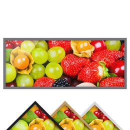 Bilderwelten Bild mit Rahmen - Panorama Tropical Fruits