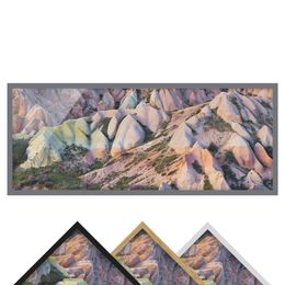Bilderwelten Bild mit Rahmen - Panorama Tuffstein im Rosental