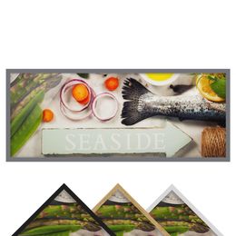 Bilderwelten Bild mit Rahmen - Panorama Seaside