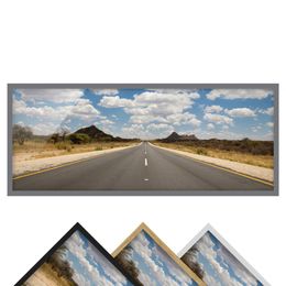 Bilderwelten Bild mit Rahmen - Panorama Route 66