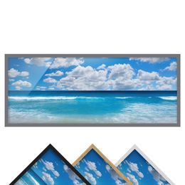Bilderwelten Bild mit Rahmen - Panorama Touch of Paradise