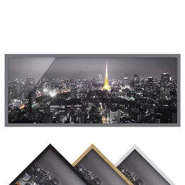 Bilderwelten Bild mit Rahmen - Panorama Tokio