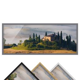 Bilderwelten Bild mit Rahmen - Panorama Landgut in der Toskana