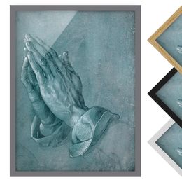 Bilderwelten Bild mit Rahmen - Hochformat Albrecht D&uuml;rer - Studie zu Betende H&auml;nde