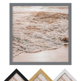 Bilderwelten Bild mit Rahmen Goldener Strand