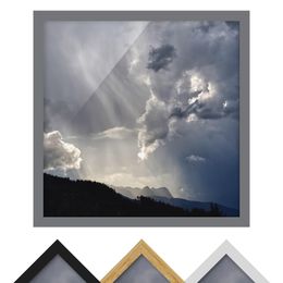 Bilderwelten Bild mit Rahmen Wilde Wolken