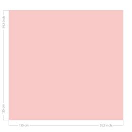 Vorhang Blasses Pink - blickdichte Gardine Unifarben Wohnzimmer Schlafzimmer K&uuml;che Bad Badezimmer Jugendzimmer Kinderzimmer Rosa