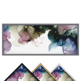 Bilderwelten Bild mit Rahmen Blumenbogen mit Gold