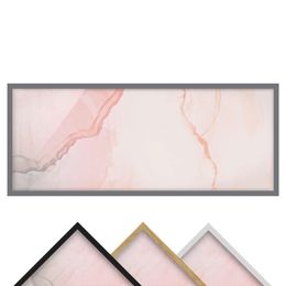 Bilderwelten Bild mit Rahmen Spiel der Farben Pastell Zuckerwatte