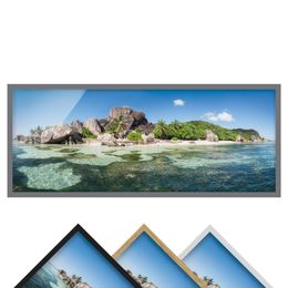 Bilderwelten Bild mit Rahmen La Digue