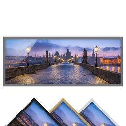 Bilderwelten Bild mit Rahmen Karlsbr&uuml;cke in Prag