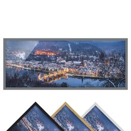 Bilderwelten Bild mit Rahmen Winterliches Heidelberg