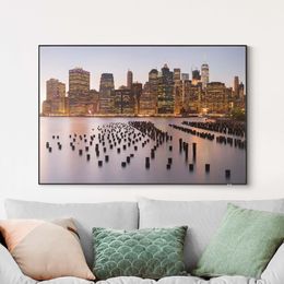 Wechselbild Blick auf Manhattan Skyline