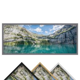Bilderwelten Bild mit Rahmen Traumhafter Bergsee