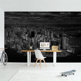 Bilderwelten Fototapete New York - Manhattan aus der Luft