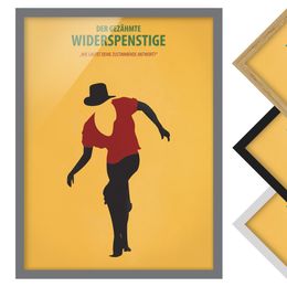 Bilderwelten Bild mit Rahmen - Hochformat Filmposter Der gez&auml;hmte Widerspenstige