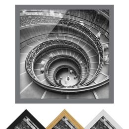 Bilderwelten Bild mit Rahmen Bramante Treppe