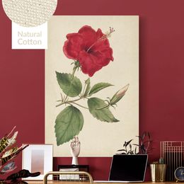 Bilderwelten Leinwandbild - Hochformat Gartensch&ouml;nheit III