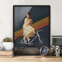 Bilderwelten Bild mit Rahmen Radfahren