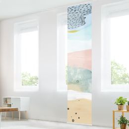 Bilderwelten Schiebegardine Set Verschwommener Tagesanbruch III
