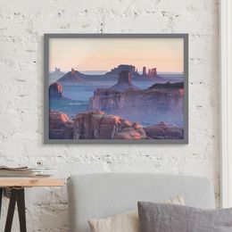 Bilderwelten Bild mit Rahmen Sonnenaufgang in Arizona