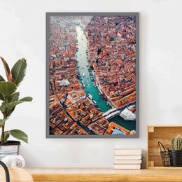 Bilderwelten Bild mit Rahmen Canal Grande in Venedig