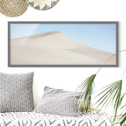Bilderwelten Bild mit Rahmen Sandh&uuml;gel