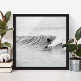 Bilderwelten Bild mit Rahmen Zeit zum Surfen