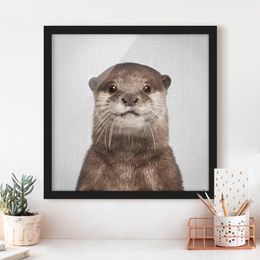 Bilderwelten Bild mit Rahmen Otter Oswald