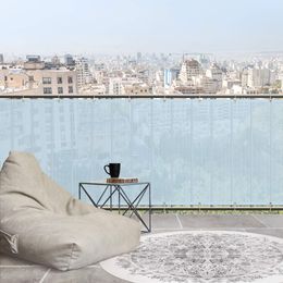 Bilderwelten Balkon Sichtschutz Himmelblau