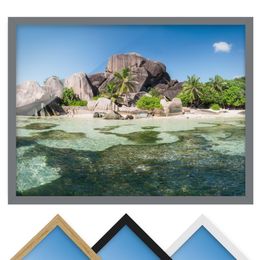 Bilderwelten Bild mit Rahmen La Digue