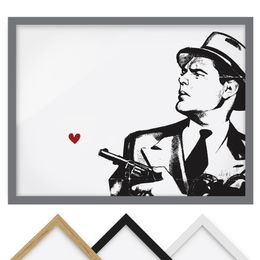 Bilderwelten Bild mit Rahmen Love and Gun