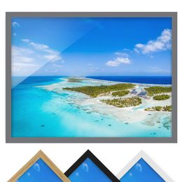 Bilderwelten Bild mit Rahmen Paradies auf Erden