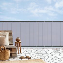 Bilderwelten Balkon Sichtschutz Pastell graues Violett