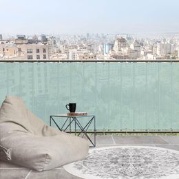 Bilderwelten Balkon Sichtschutz Pastell Mint