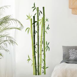 Bilderwelten Wandtattoo Natur modern selbstklebend Wandaufkleber - Bambusstrauch - Bambus Wohnzimmer Schlafzimmer