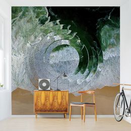 Bilderwelten Mustertapete Geometrie trifft Strand