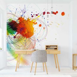 Bilderwelten Mustertapete Rainbow Background