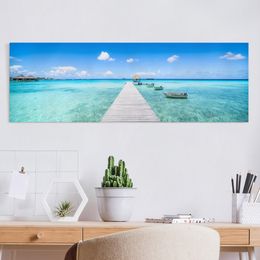 Bilderwelten Leinwandbild Urlaub in den Tropen