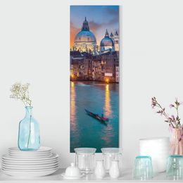 Bilderwelten Leinwandbild Sunset in Venice
