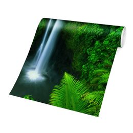 Bilderwelten Fototapete Paradiesischer Wasserfall