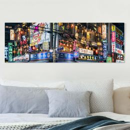 Bilderwelten Leinwandbild Neonreklame