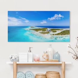 Bilderwelten Leinwandbild Paradies auf Erden