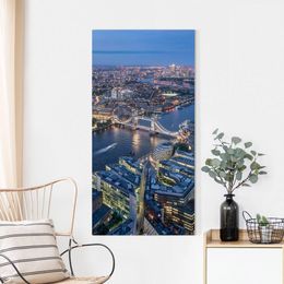 Bilderwelten Leinwandbild Nachts in London