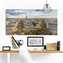 Bilderwelten Leinwandbild Nice day in Paris