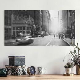 Bilderwelten Leinwandbild Lebhaftes New York
